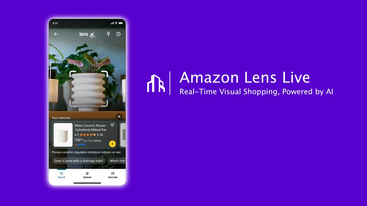 Amazon Lens Live: AI Shopping Transformed